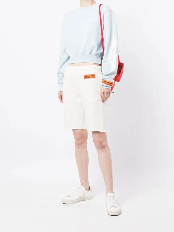 Heron Preston Elasticated Knee-length Shorts