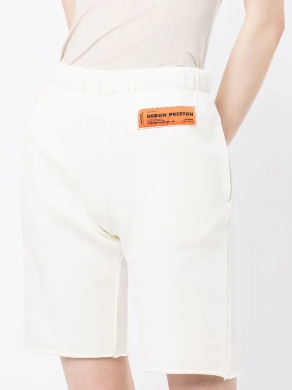 Heron Preston Elasticated Knee-length Shorts