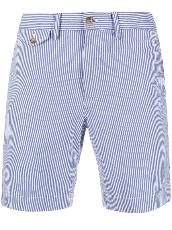 Polo Ralph Lauren Stripe-print Shorts - Blue