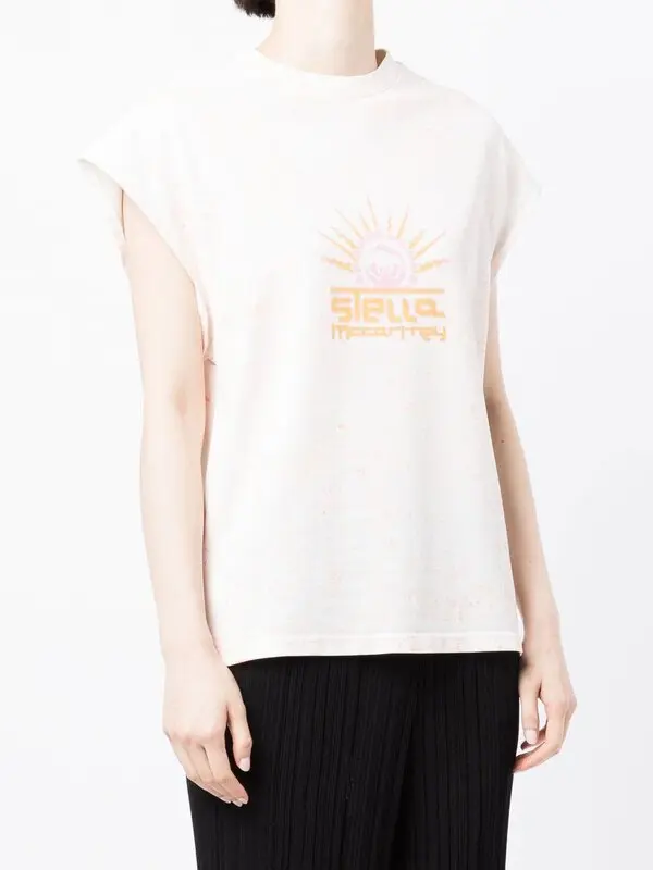 Stella McCartney Graphic-print T-shirt - White