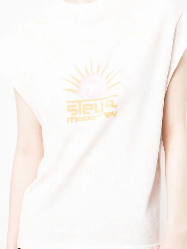 Stella McCartney Graphic-print T-shirt - White