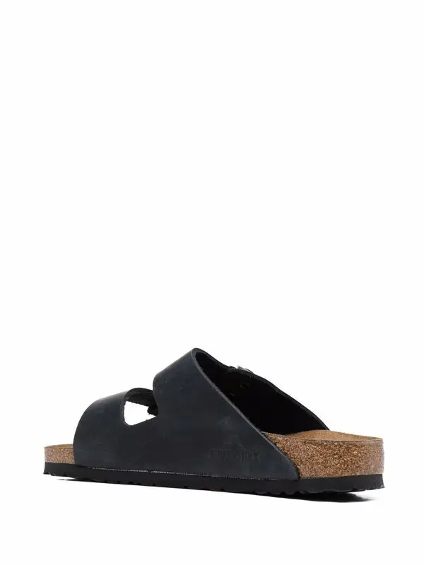 BIRKENSTOCK Arizona Buckled Sandals - Black