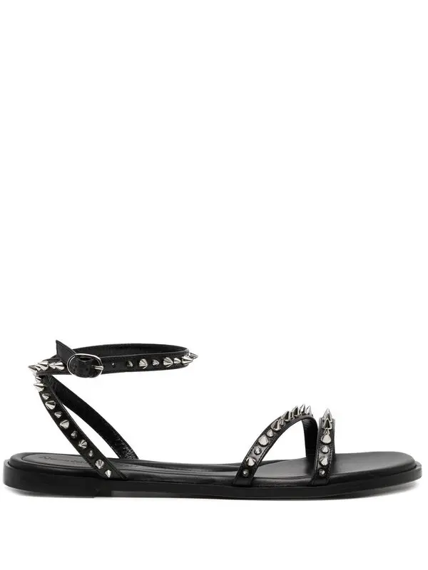 Alexander McQueen Spike-studded Leather Sandals