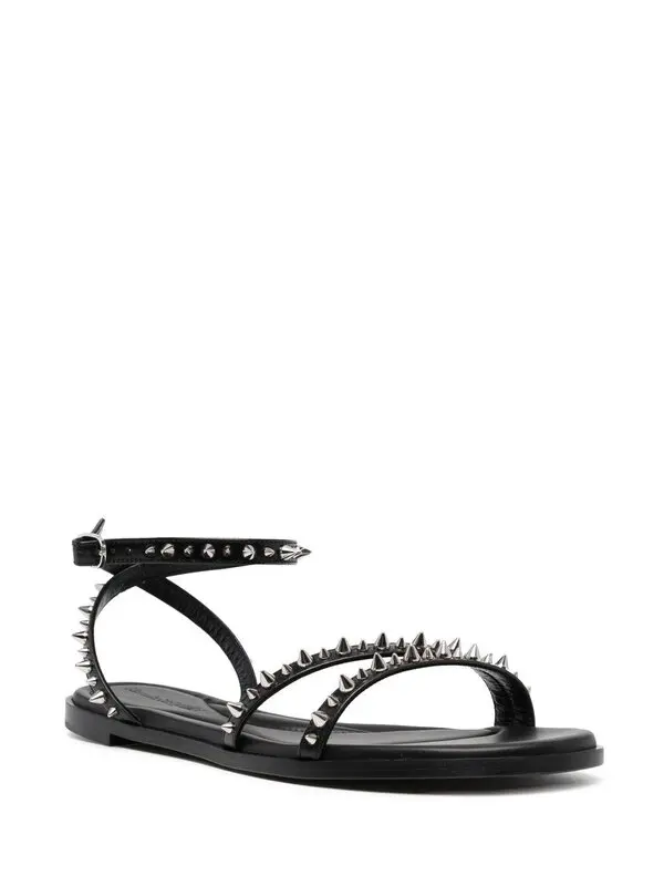 Alexander McQueen Spike-studded Leather Sandals