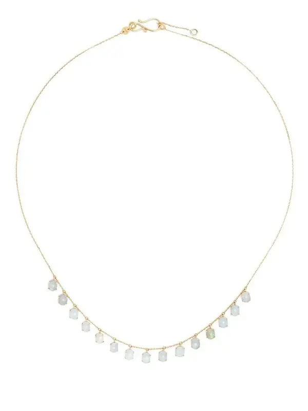 WE BY WHITEBIRD 18kt Yellow Opal Drop Necklace - Gold