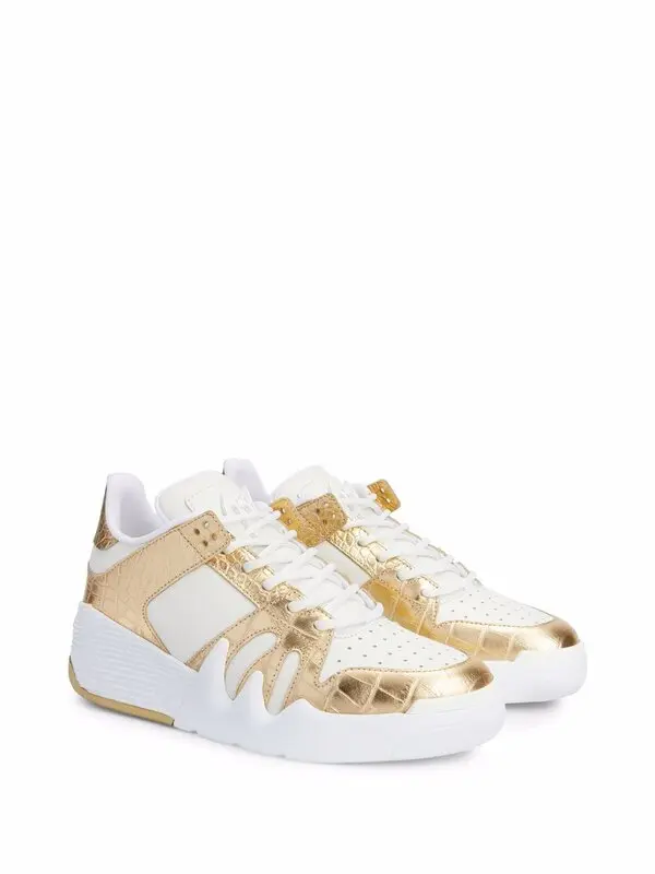 GIUSEPPE ZANOTTI Talon Mid-top Sneakers - White