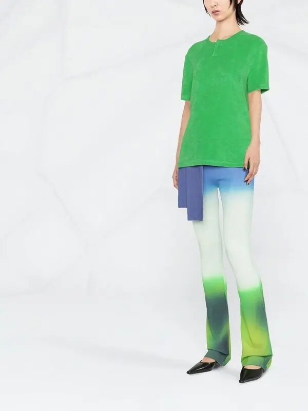 Off-White Draped Dip-dye Trousers
