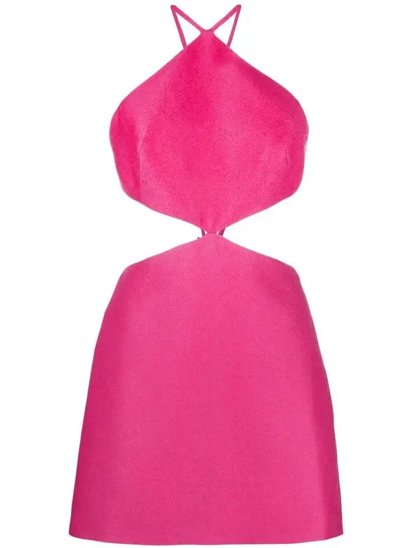 Valentino Garavani Bow-embellished Mini Dress