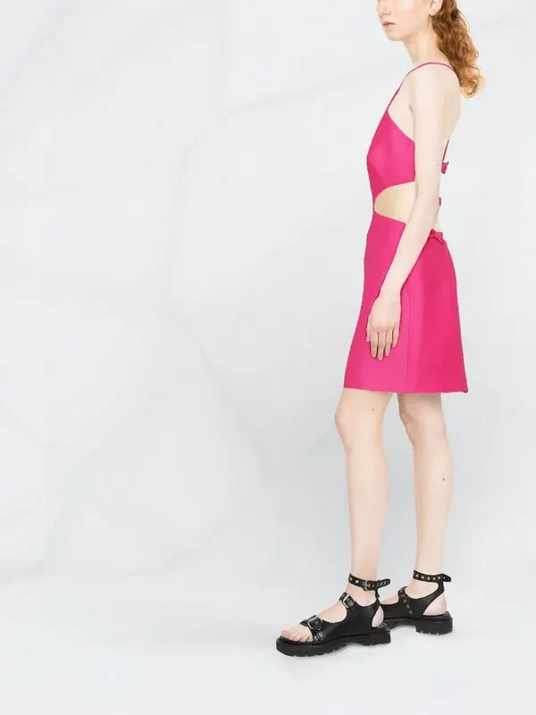 Valentino Garavani Bow-embellished Mini Dress