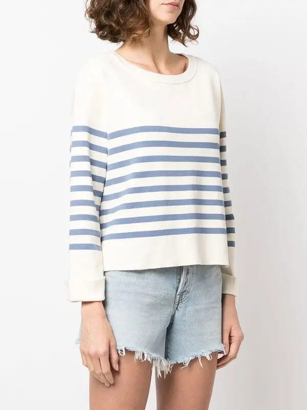 Woolrich Striped Crew Neck Jumper