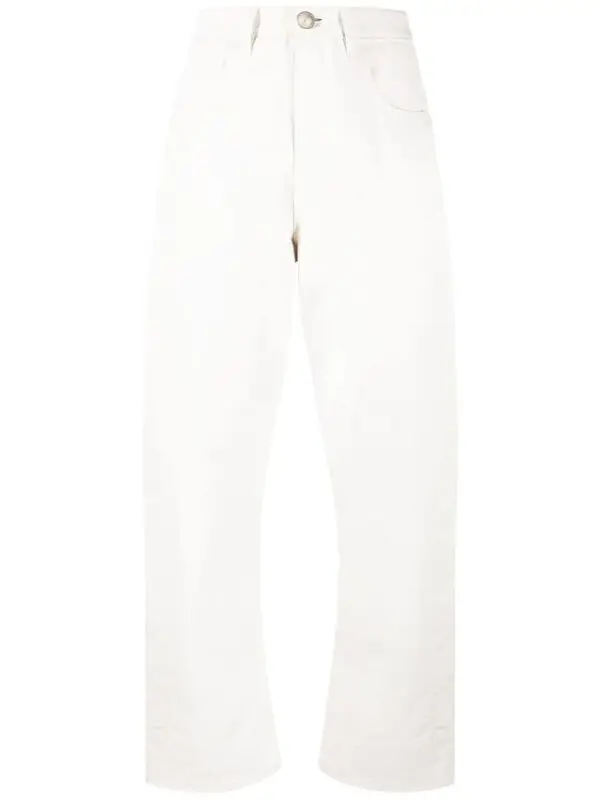 JIL SANDER High-waisted Tapered Jeans