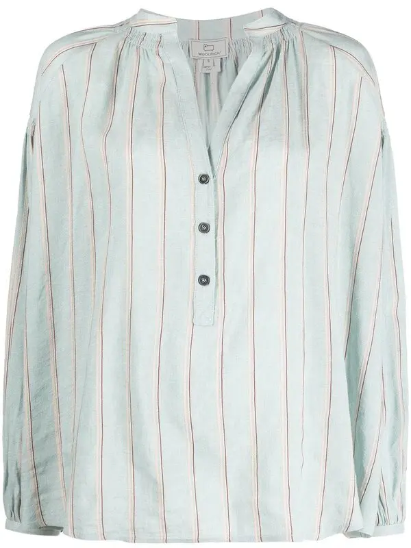 Woolrich Striped Tunic Top