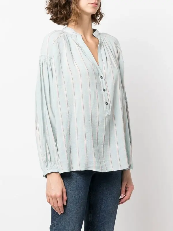 Woolrich Striped Tunic Top