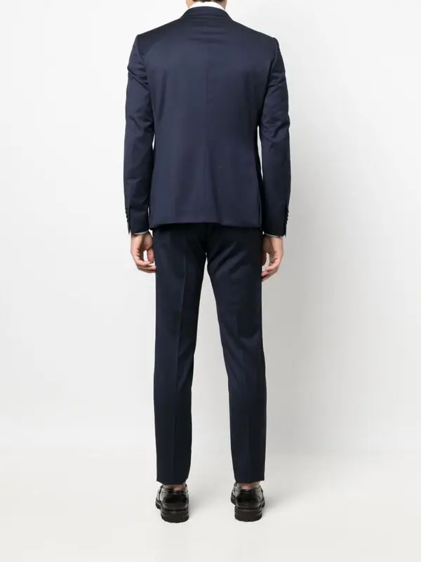 Tagliatore Slim-cut Two-piece Suit - Blue