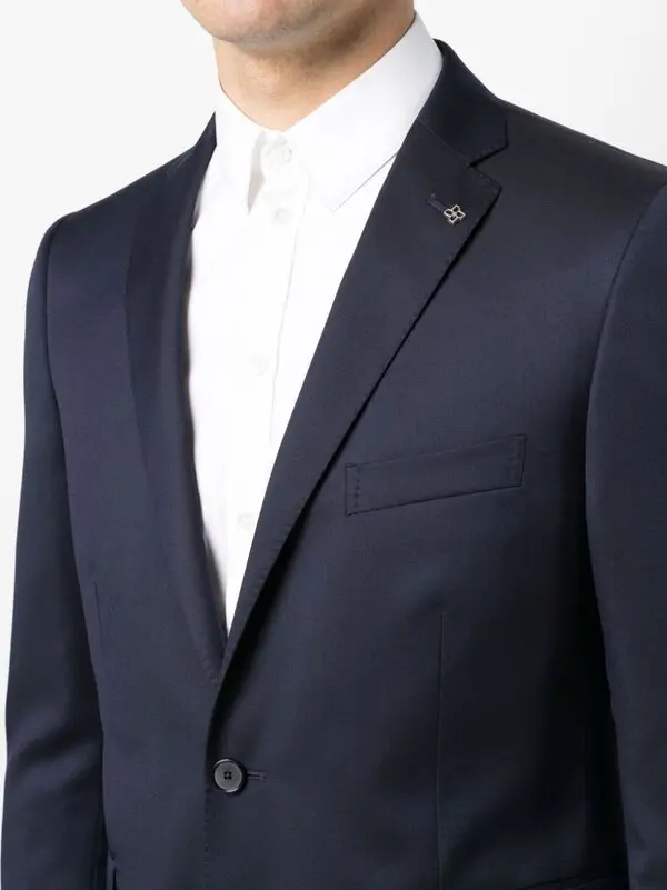 Tagliatore Slim-cut Two-piece Suit - Blue