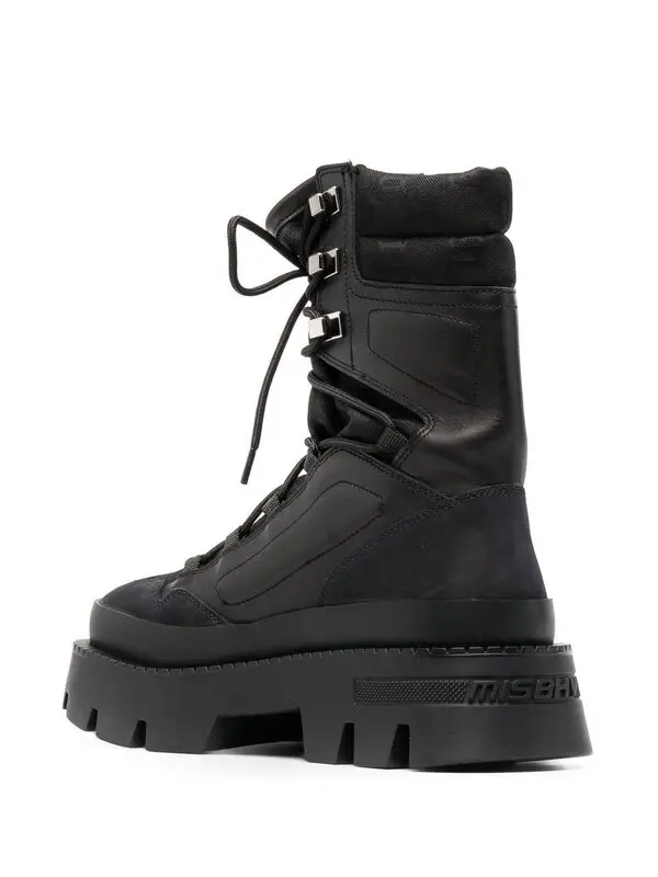 MISBHV Chunky-sole Lace-up Boots