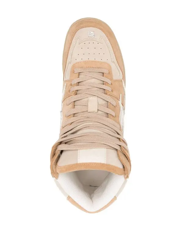 MISBHV Panel-detail Suede Sneakers - Neutrals