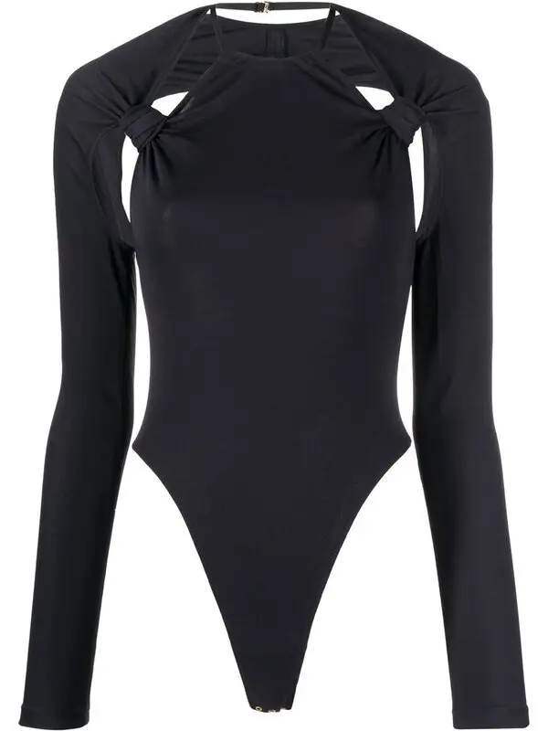 Jacquemus Knotted Cut-out Bodysuit