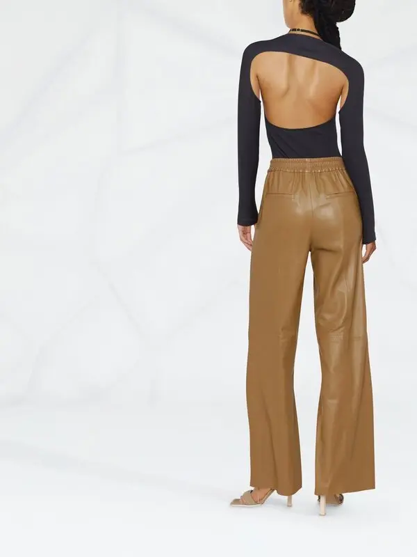 Jacquemus Knotted Cut-out Bodysuit