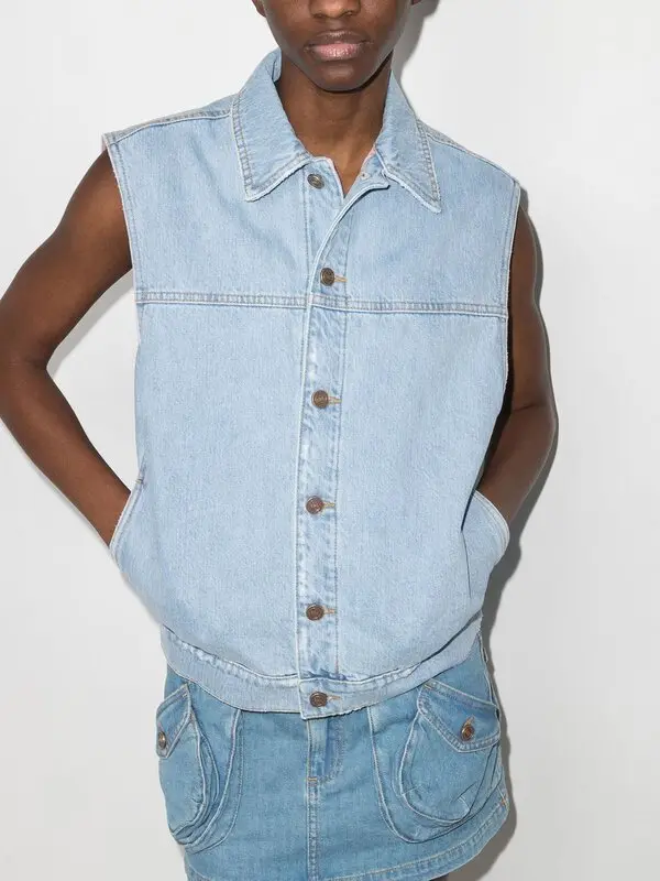 ERL Sleeveless Denim Jacket