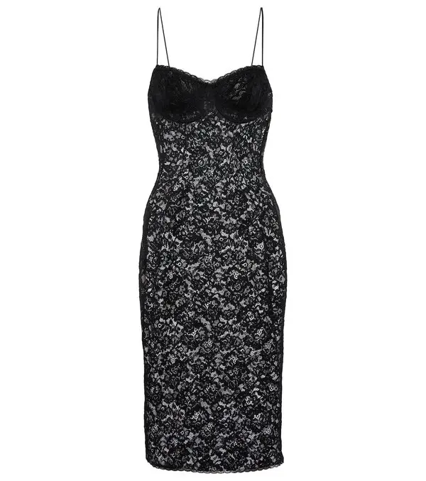 Oseree Lace Minidress