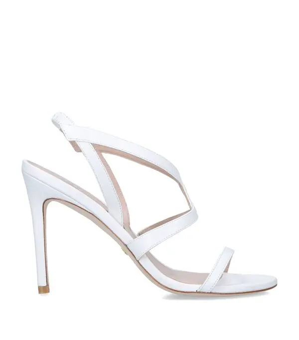 STUART WEITZMAN Leather Soiree 100 Sandals