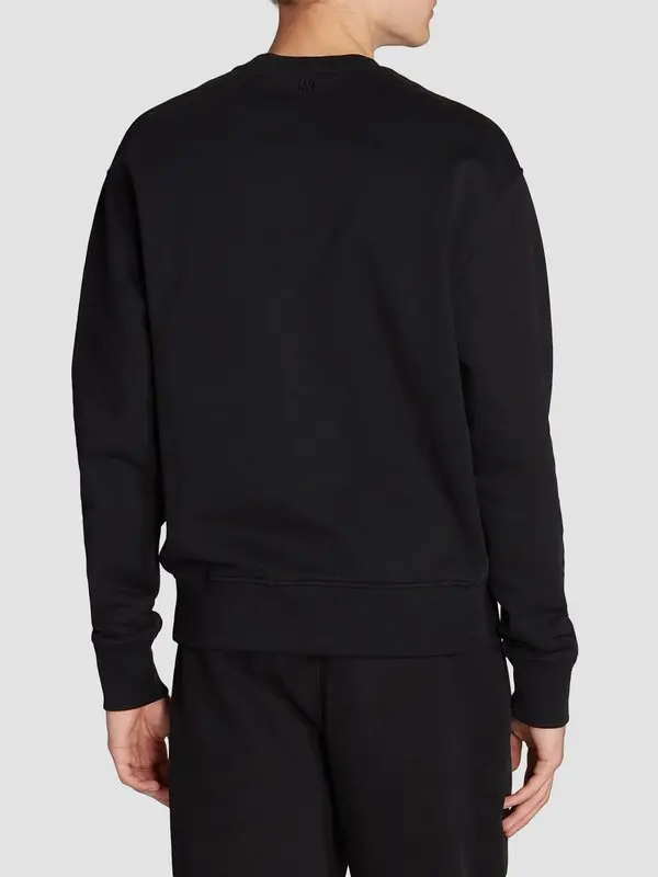 AMI Paris Adc Wool-knit Crewneck Sweater