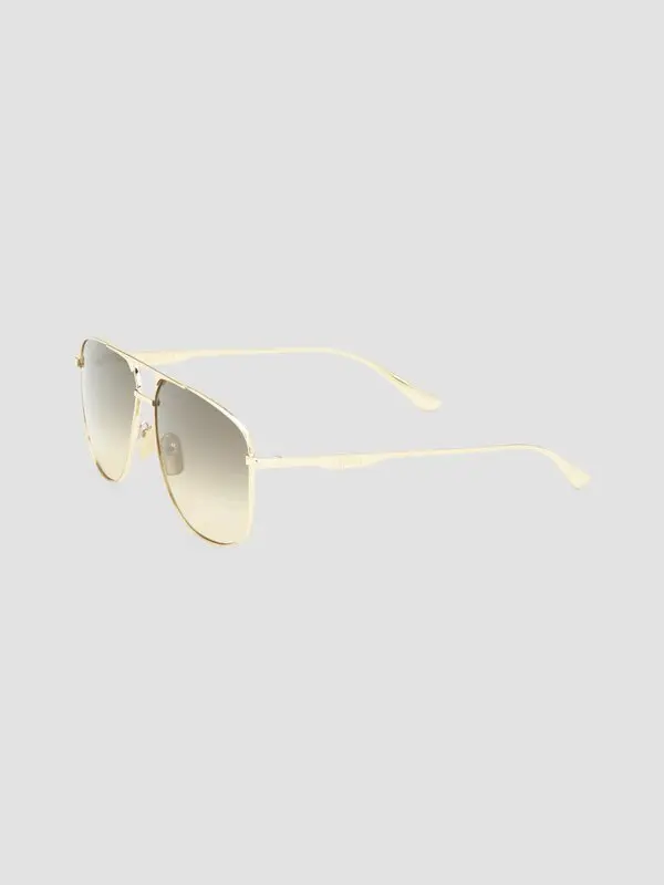 Gucci 60mm Navigator Sunglasses