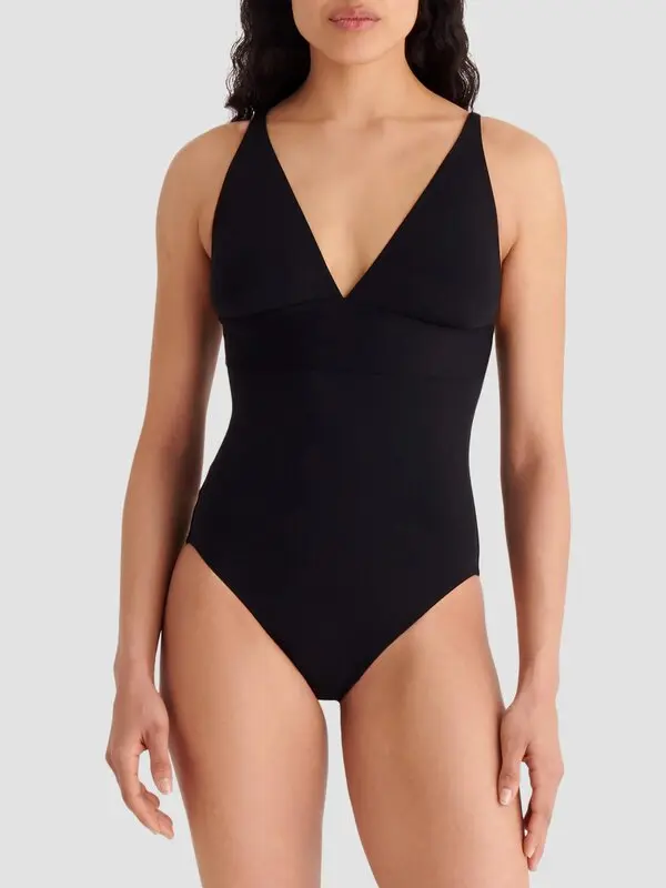ERES Larcin Triangle Tank One-piece Swimsuit - Noir