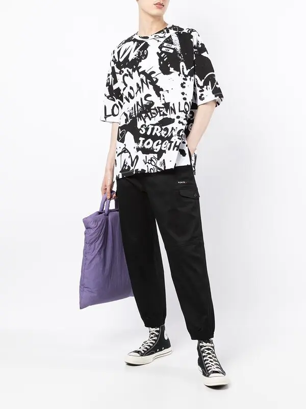 PORTS V Cropped Cargo Trousers
