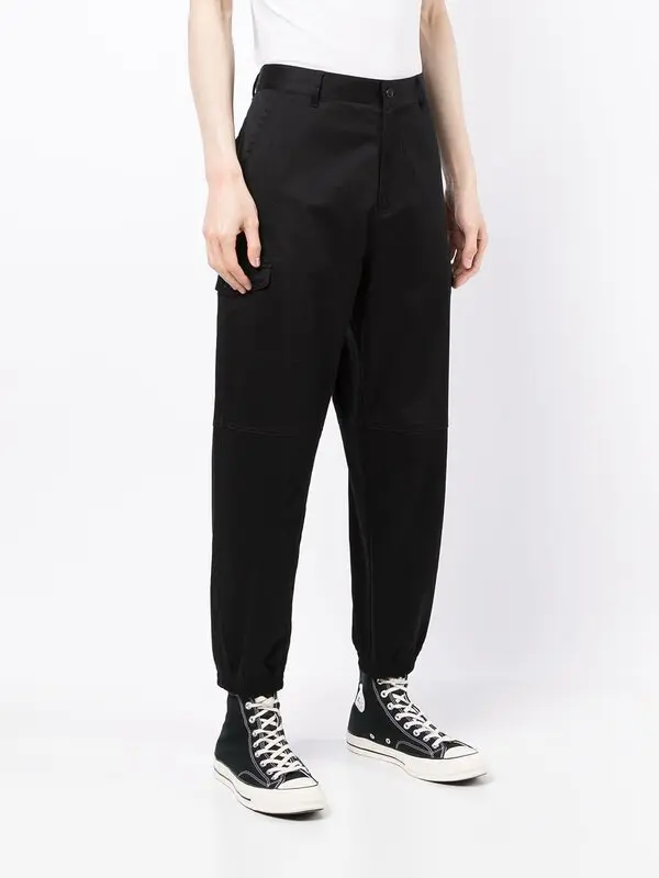 PORTS V Cropped Cargo Trousers