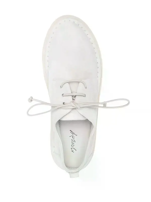 Marsèll Sancrispa Alta Suede Derby Shoes - Neutrals