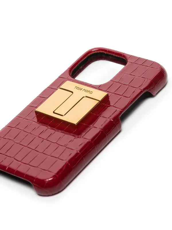 TOM FORD Crocodile-effect Iphone 12 Case