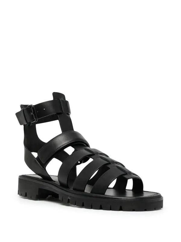 JUUN.J Caged Leather Sandals