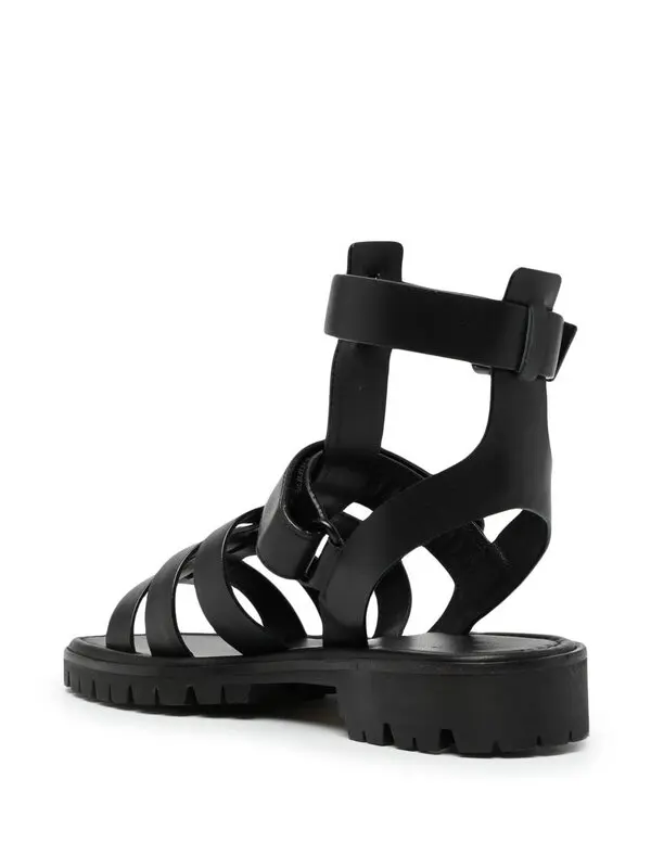 JUUN.J Caged Leather Sandals