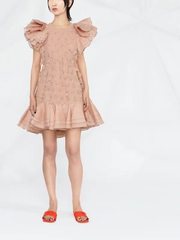 Zimmermann Dancer Frill-trim Mini Dress