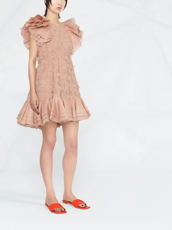 Zimmermann Dancer Frill-trim Mini Dress
