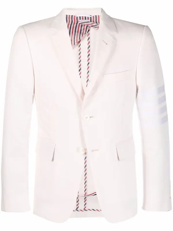 Thom Browne Engineered 4-bar Stripe Classic Sport Coat - Pink