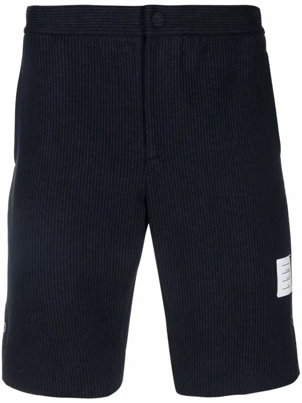 Thom Browne Seersucker Tech Shorts