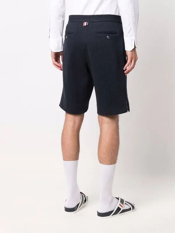 Thom Browne Seersucker Tech Shorts