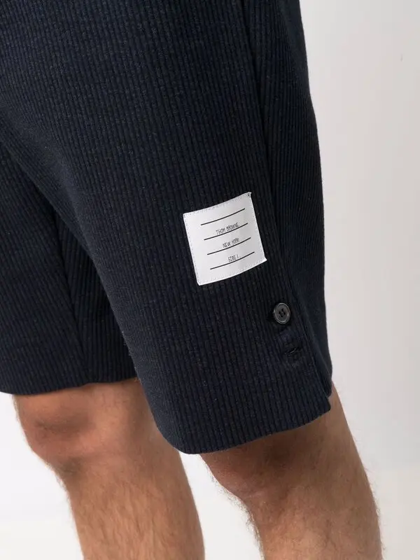 Thom Browne Seersucker Tech Shorts