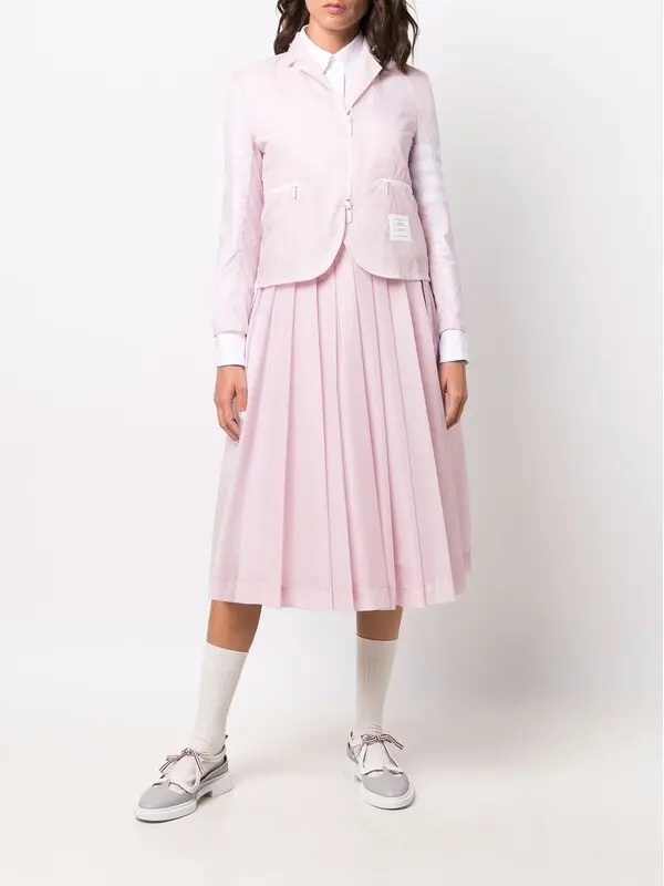 Thom Browne Pleated Midi Skirt