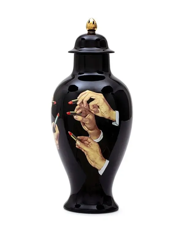 SELETTI Lipsticks Porcelain Vase