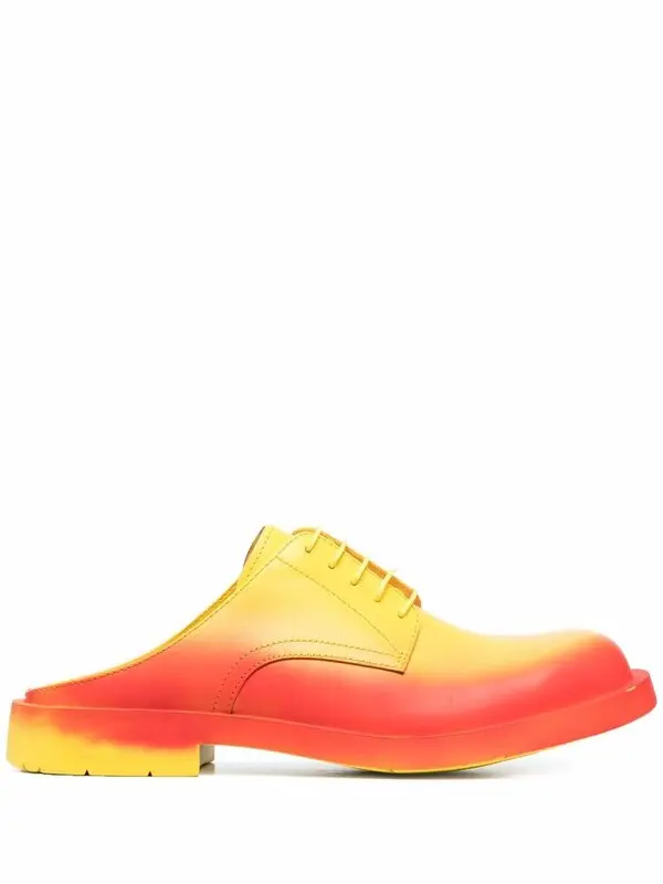 Camper 1978 Gradient Effect Open Heel Oxford Shoes