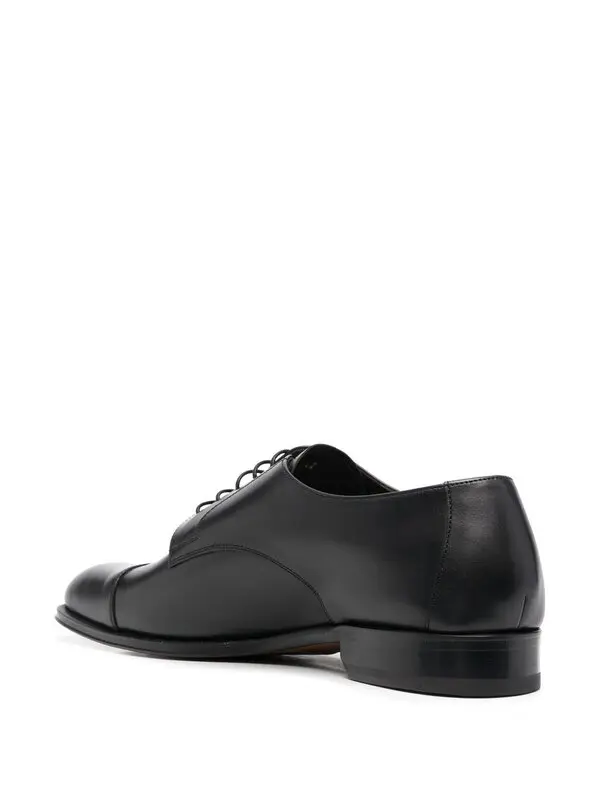 Canali Leather Derby Shoes