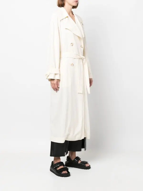 Alberta Ferretti Double-breasted Trench Coat