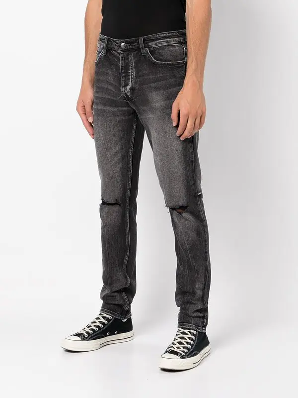 Ksubi Ripped Detail Skinny Jeans