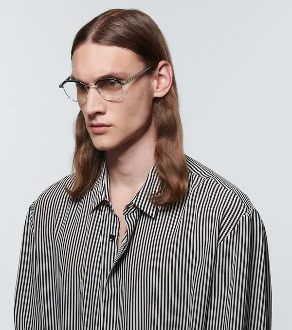 Saint Laurent Sl 124 Round Eyeglasses