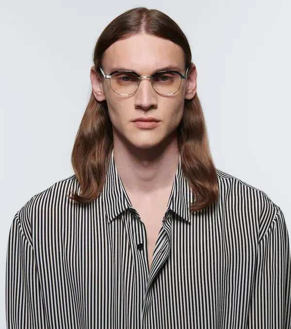 Saint Laurent Sl 124 Round Eyeglasses
