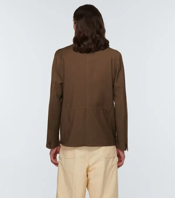 Ermenegildo Zegna Xxx Wool And Mohair Blazer